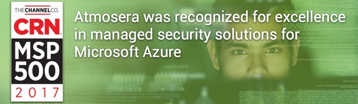 Atmosera Named to CRN’s 2017 MSP 500 - Atmosera